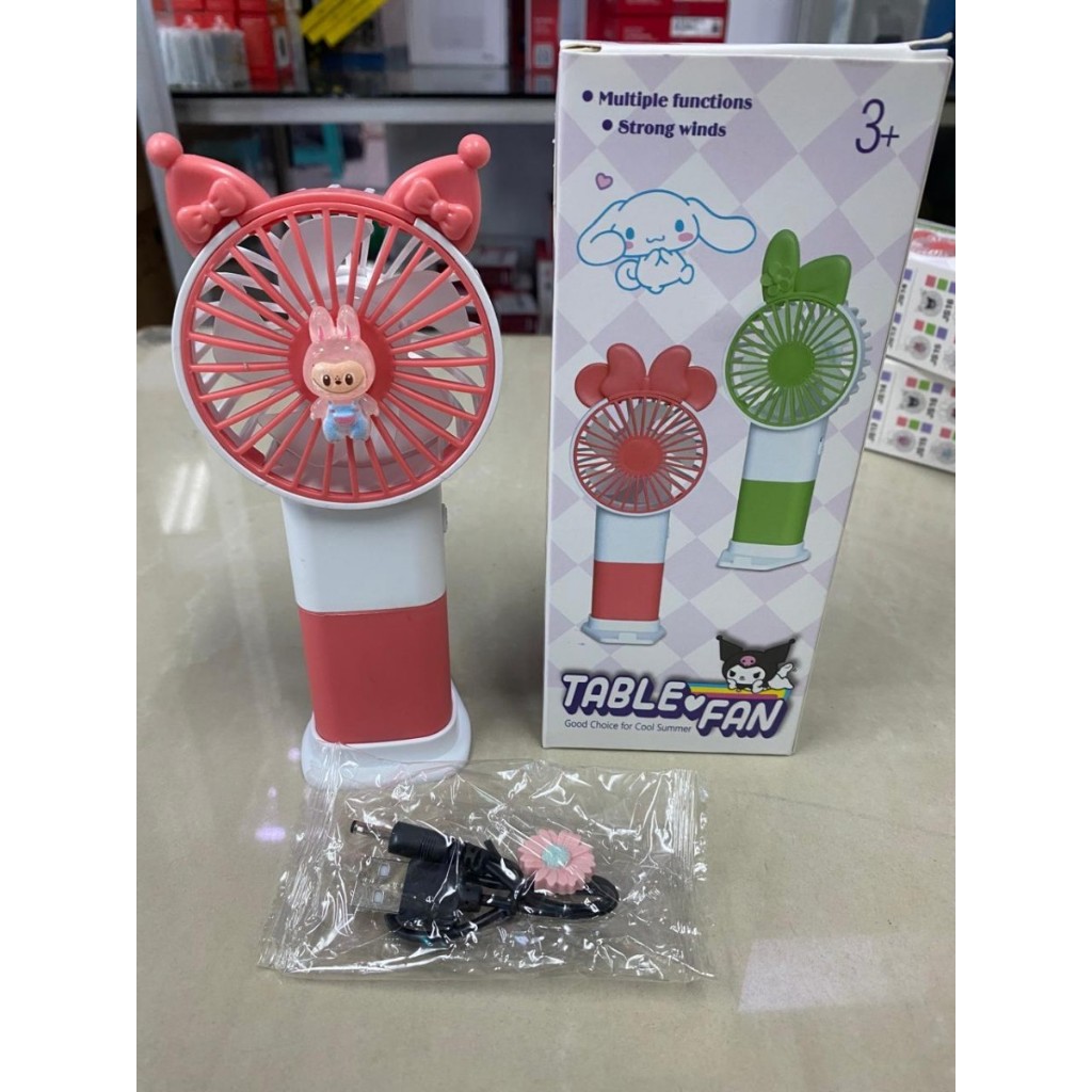 Jual Kipas Angin MINI Genggam Portable Mini Kipas Fan Rechargeable USB ...