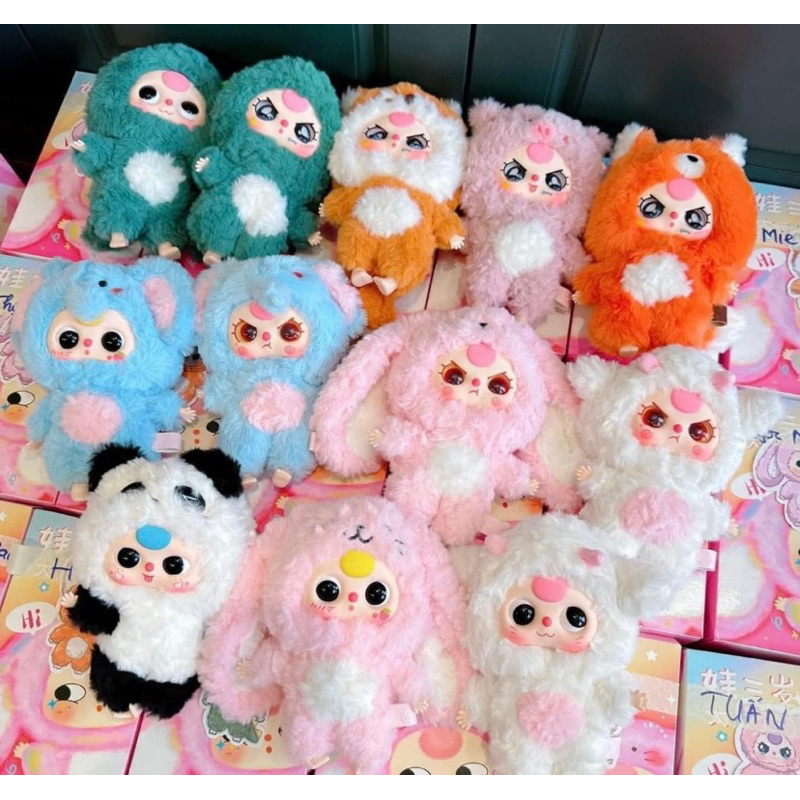 Jual BABY THREE V3 PLUSHY BLINDBOX SELECTED | Shopee Indonesia