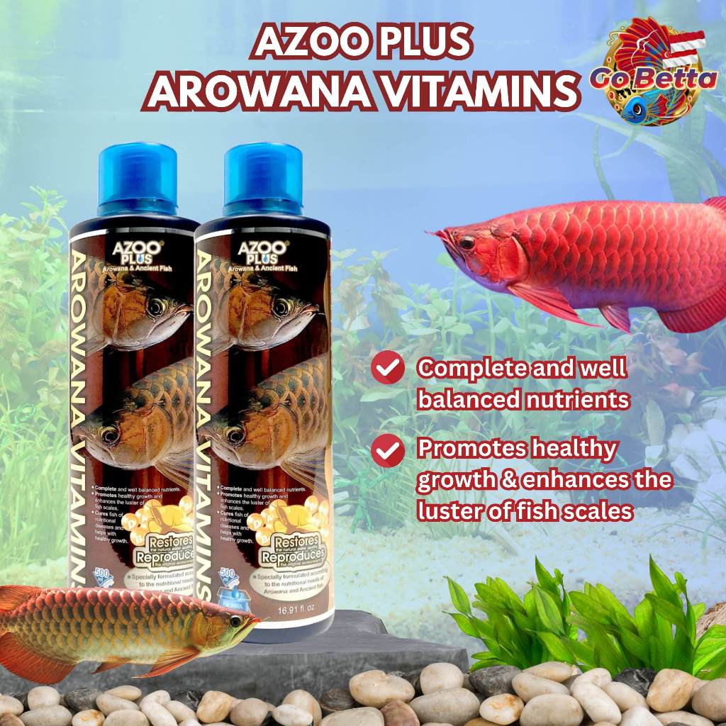 Jual AZOO PLUS AROWANA VITAMINS AROWANA VITAMIN IKAN AZOO VITAMIN IKAN ARWANA TOKO IKAN ARWANA ...