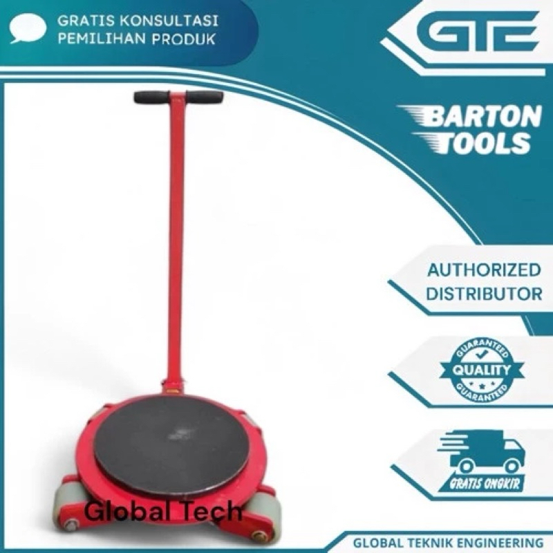 Jual Swivel 10T Space Roller Skid Skate Tank Trolley CRP-10 Ton BARTON ...