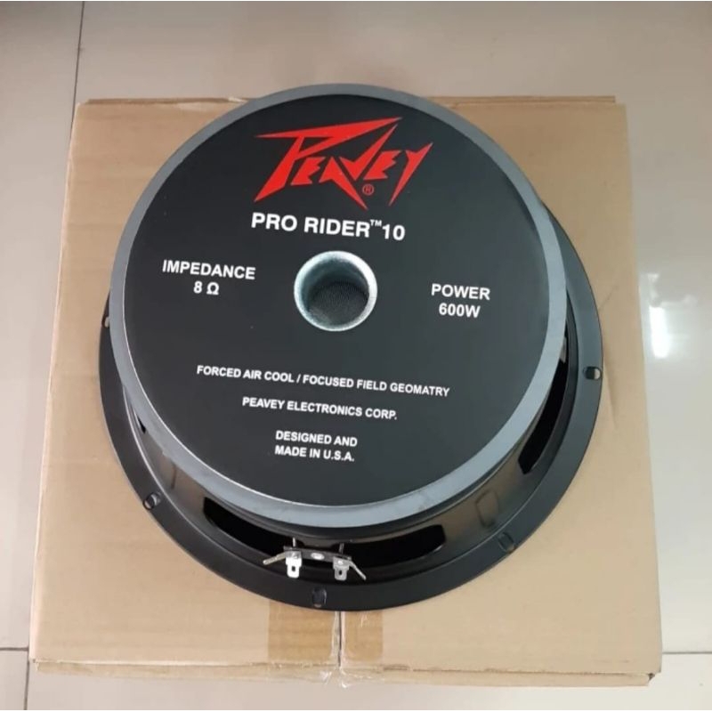 Jual Speaker Komponen PEAVEY 10 Inch Pro Rider 600 Watt - Pro 10 Vc 3 ...