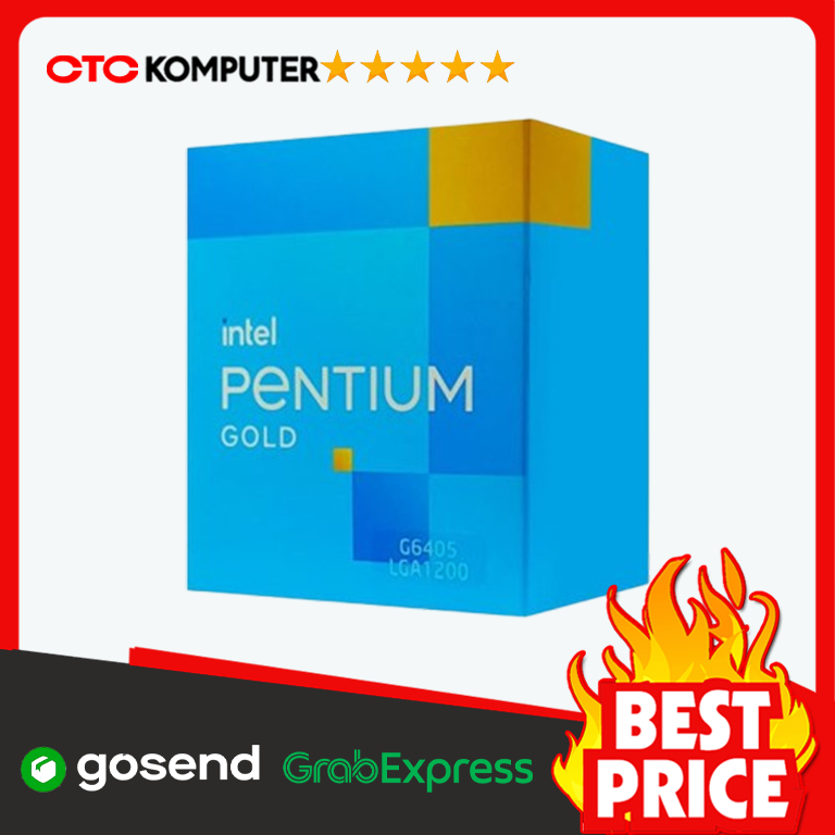 Jual Processor Intel Pentium Gold G6405 Box Comet Lake Socket LGA 1200 | Shopee Indonesia