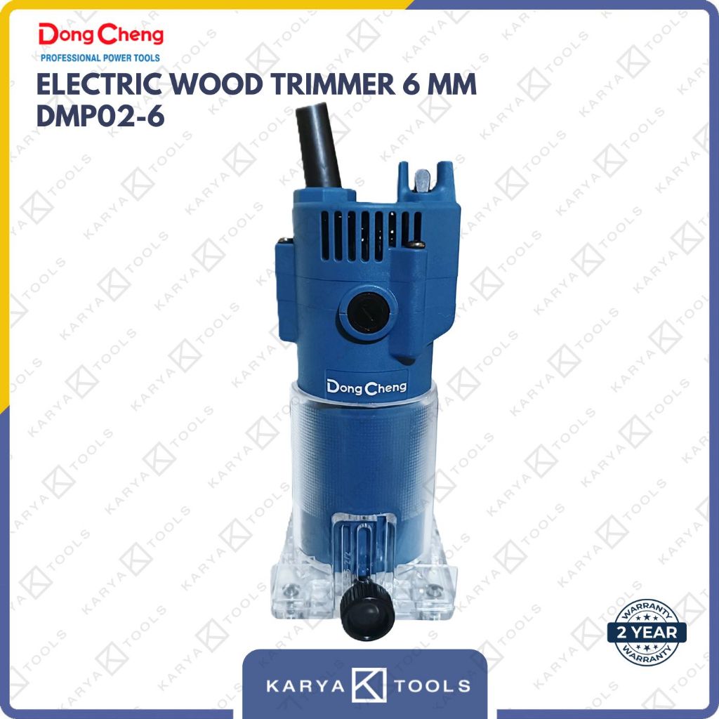 Jual Dongcheng DMP 02-6 Mesin Profil Kayu Trimmer 6 mm Alat Ruter ...