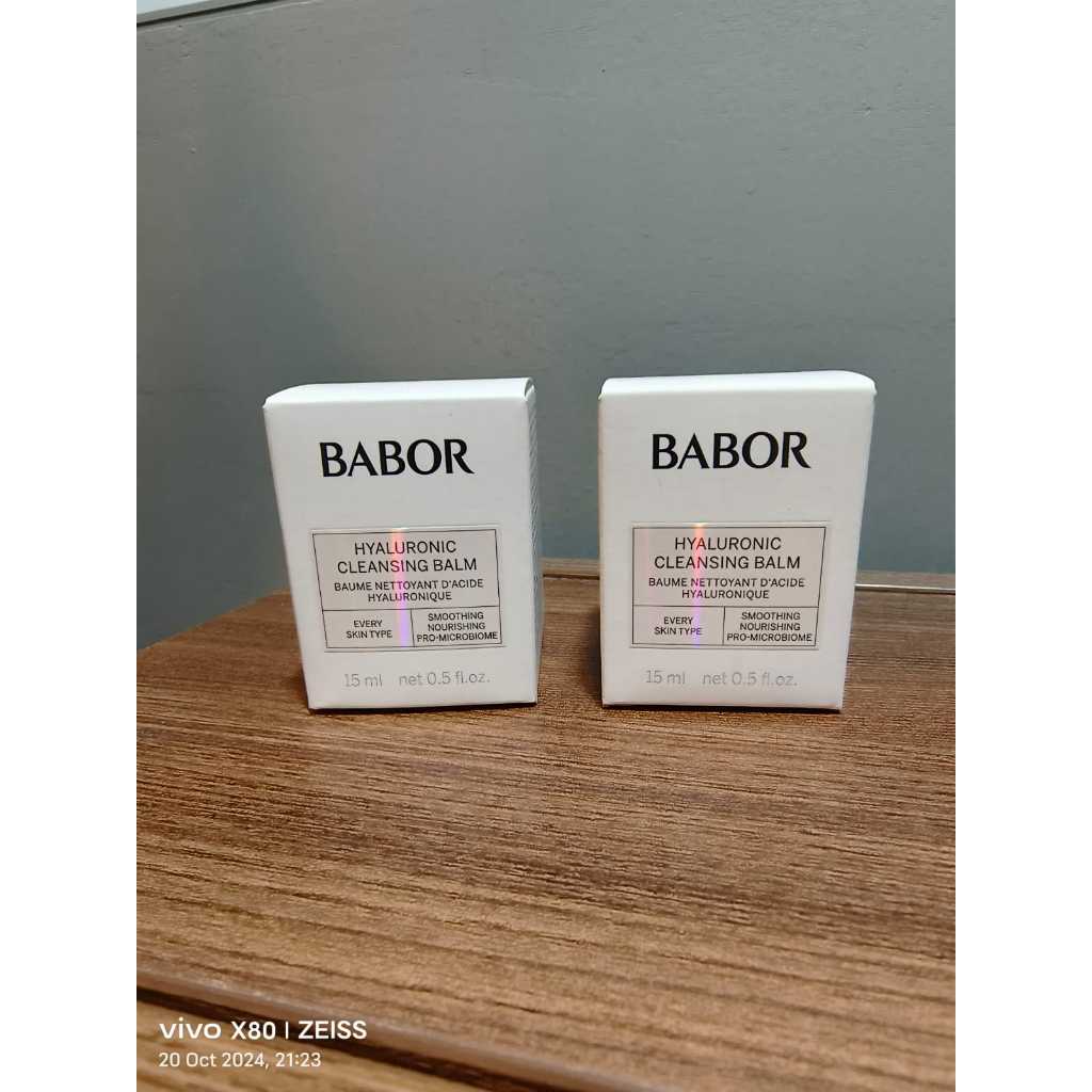 Jual BABOR HYALURONIC CLEANSING BALM 15ml | Shopee Indonesia