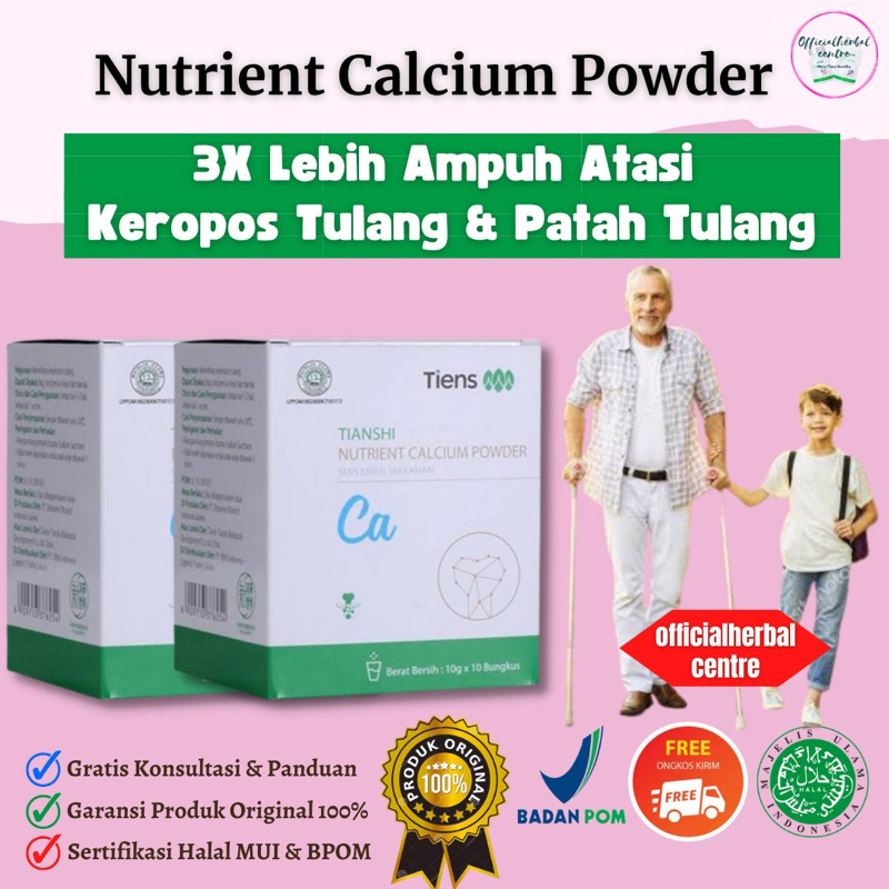 Jual Susu Tiens Untuk Patah Tulang & Keropos Tulang (Osteoporosis ...
