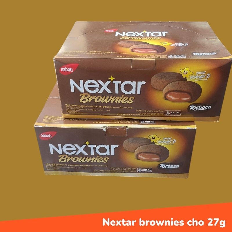 Jual Nextar brownies cho 27 g isi 10 pcs | Shopee Indonesia