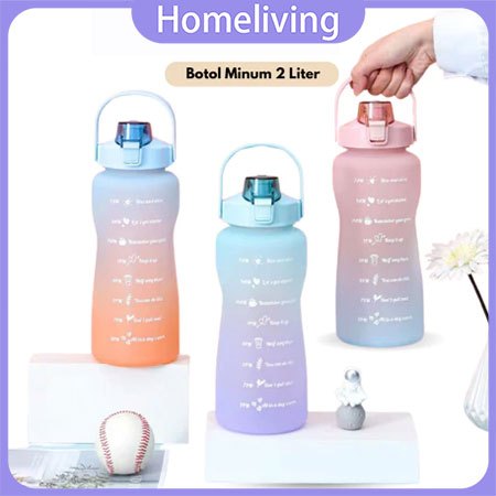 Jual Homeliving Botol Minum 2 Liter Botol Minum Viral Botol Pelangi ...