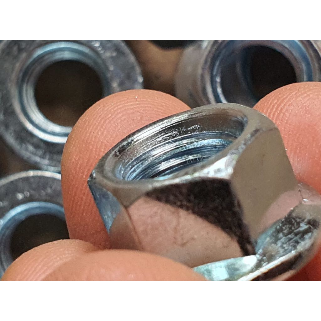 Jual MUR FLANGE M10 KUNCI M14 MUR RING NEMPEL | Shopee Indonesia