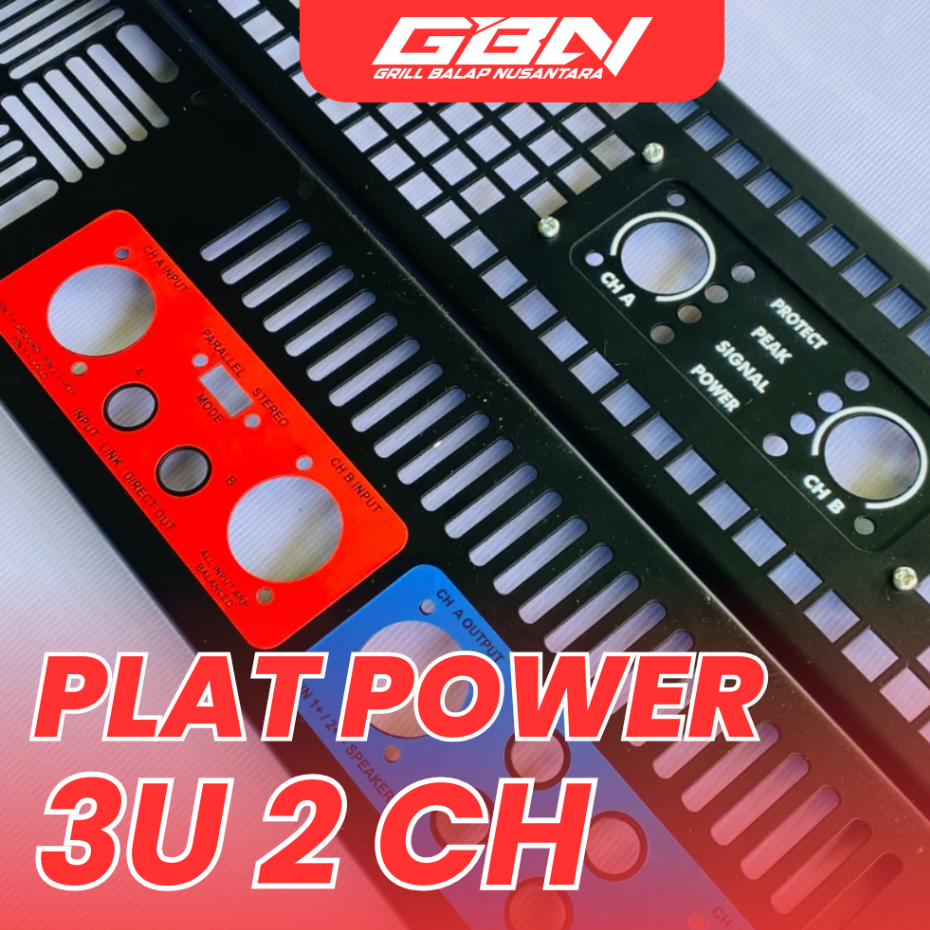 Jual PLAT POWER 3U 2CH CUSTOM NAMA | Shopee Indonesia