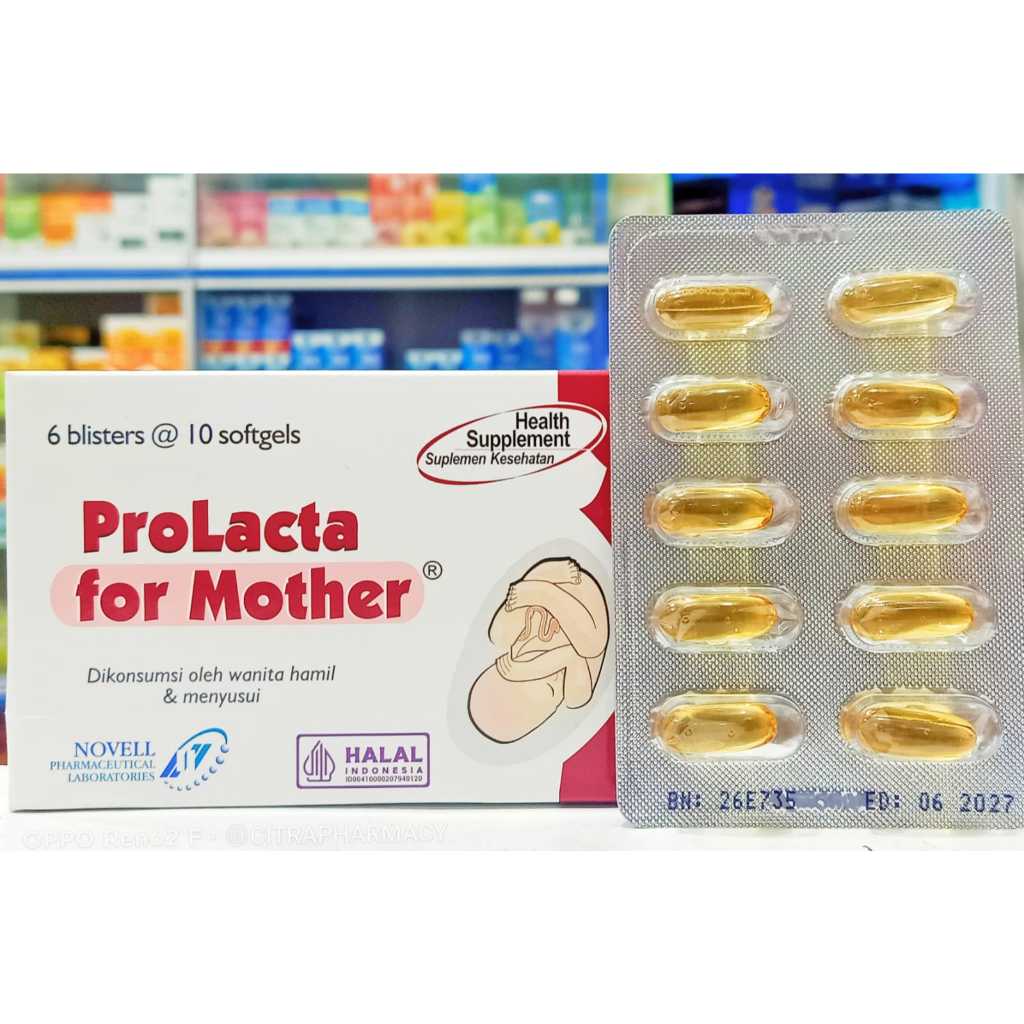 Jual ProLacta For 𝐌𝐨𝐭𝐡𝐞𝐫 𝟏 𝐒𝐓𝐑𝐈𝐏 𝐈𝐒𝐈 𝟏𝟎 𝐒𝐎𝐅𝐓𝐆𝐄𝐋𝐒 - Suplemen Khusus Ibu ...