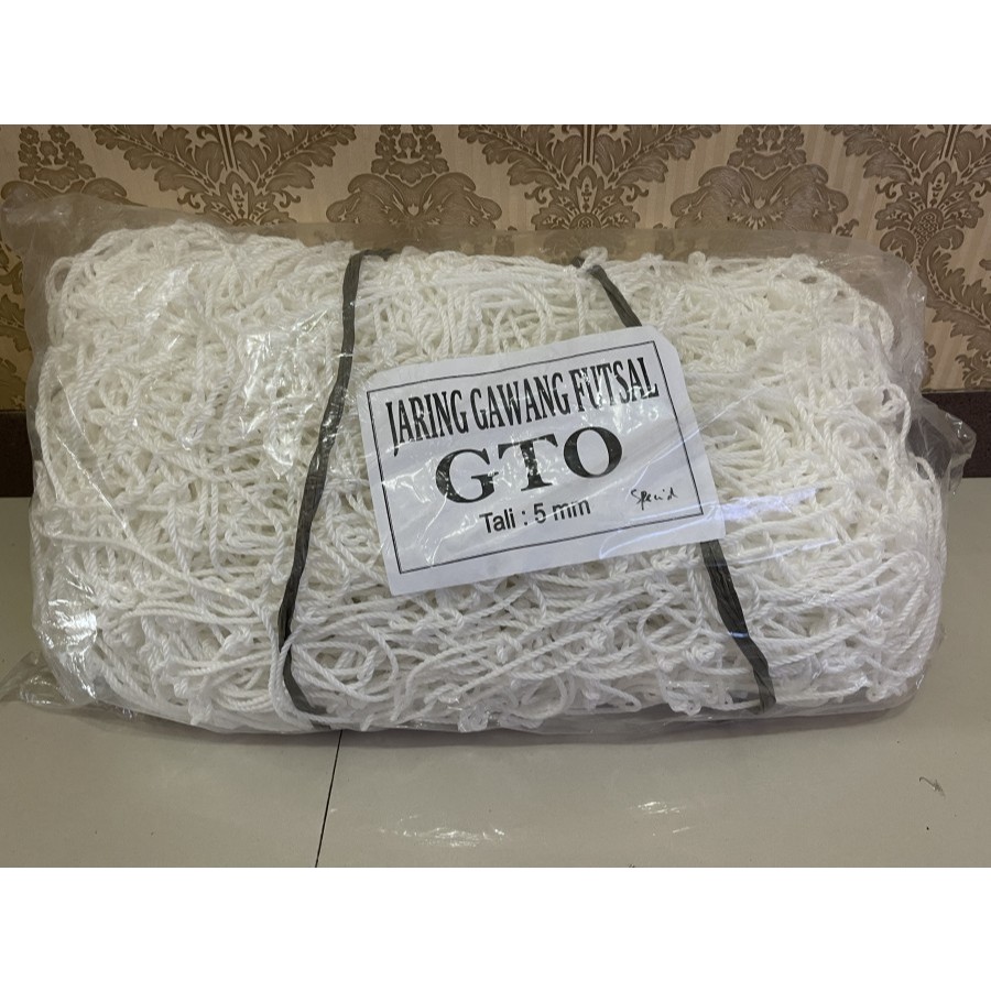 Jual JARING GAWANG FUTSAL GTO LAPANGAN BESAR 5MM 1 SET | Shopee Indonesia