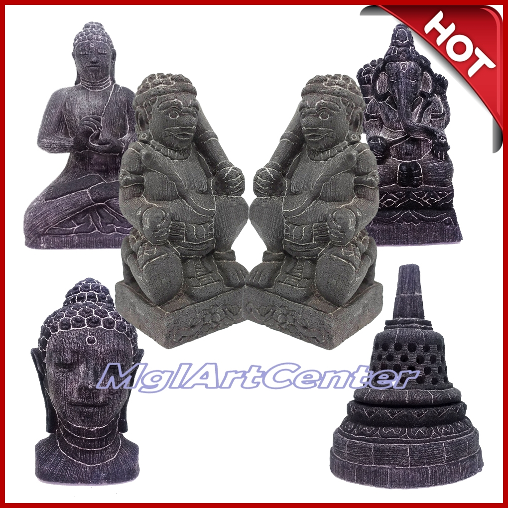 Jual Miniatur Arca Batu T13 Sepasang Gupala, Ganesha, Budha, Kepala ...