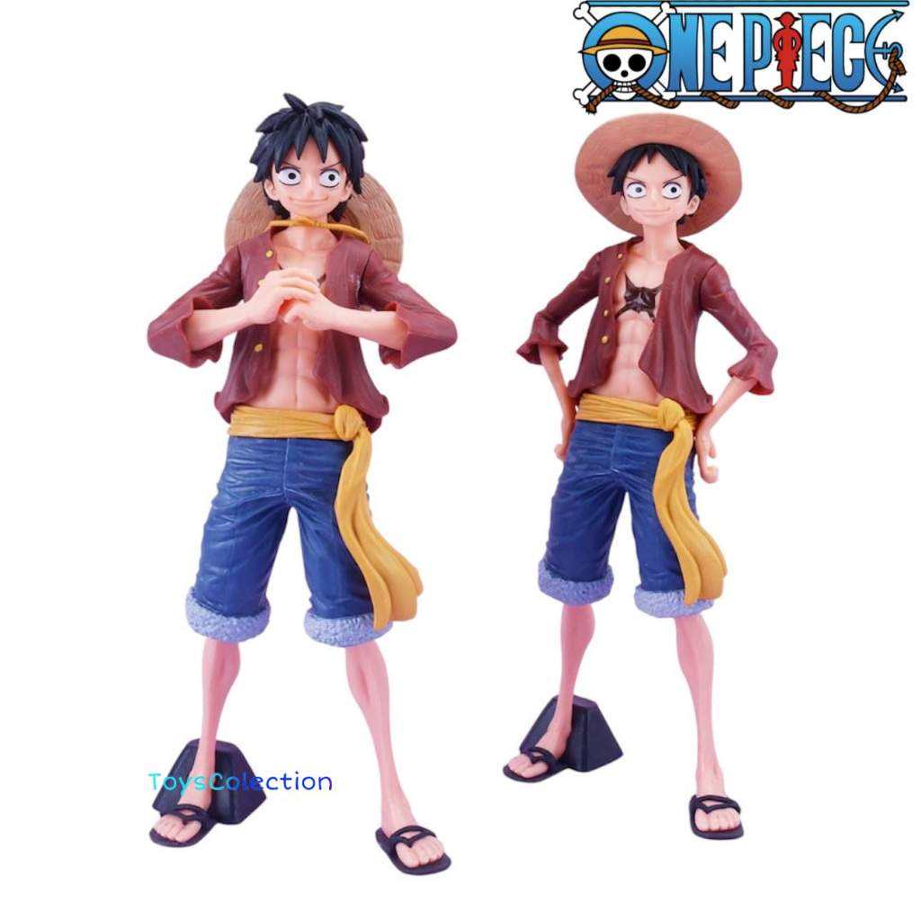 Jual ACTION FIGURE ONE PIECE LUFFY GRANDISTA 3 HEAD THE GRANDLINE MEN ...