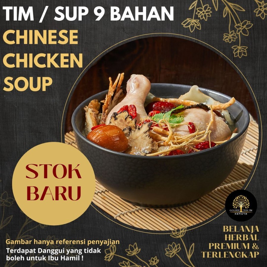 Jual Premium Tim Ayam 9 Bahan Sup Ayam Ginseng Herbal Tidak Pahit Fresh ...