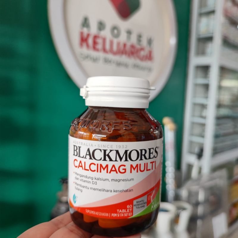 Jual BLACKMORES CALCIMAG MULTI ISI 30 DAN 60 ( VITAMIN TULANG KALSIUM VIT D3 MAGNESIUM) | Shopee ...