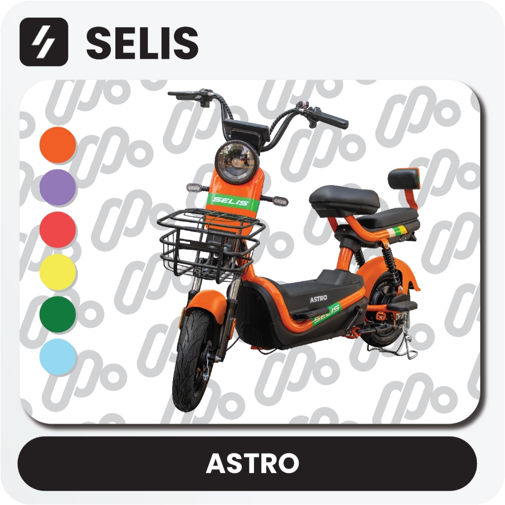 Jual Sepeda Listrik Selis Astro 48V/12.Ah 500Watt | Shopee Indonesia