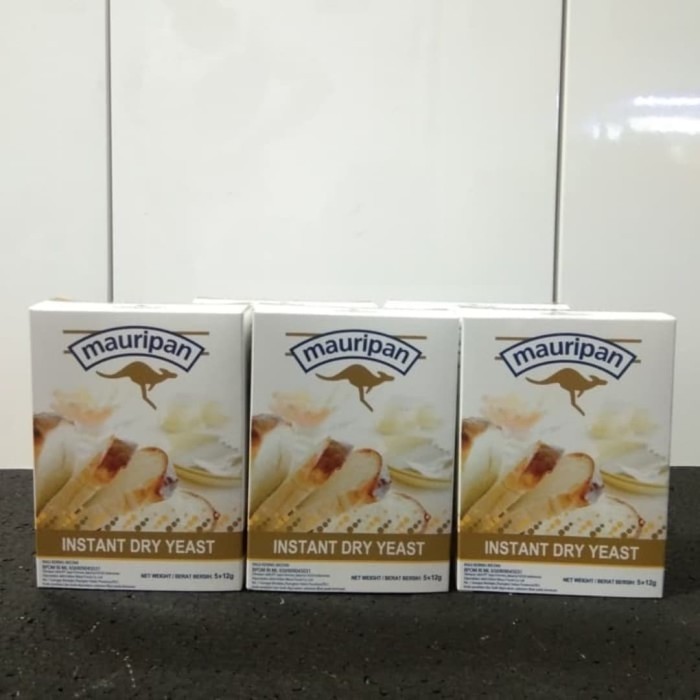 Jual Mauripan Ragi Instan 1 BOX isi 5 SACHET | Ragi Donat Bolu Roti ...