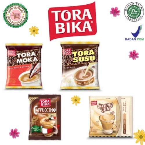 Jual Torabika Moka Tora Susu Tora Cappuccino Tora Creamy Latte Renceng ...