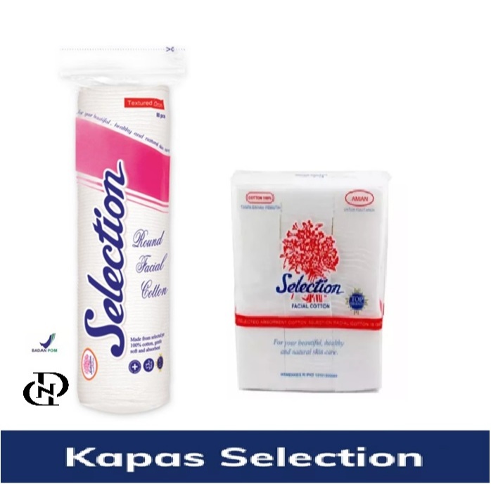 Jual Kapas Selection Kotak 35gr| Selection Facial Cotton Bulat | Shopee ...