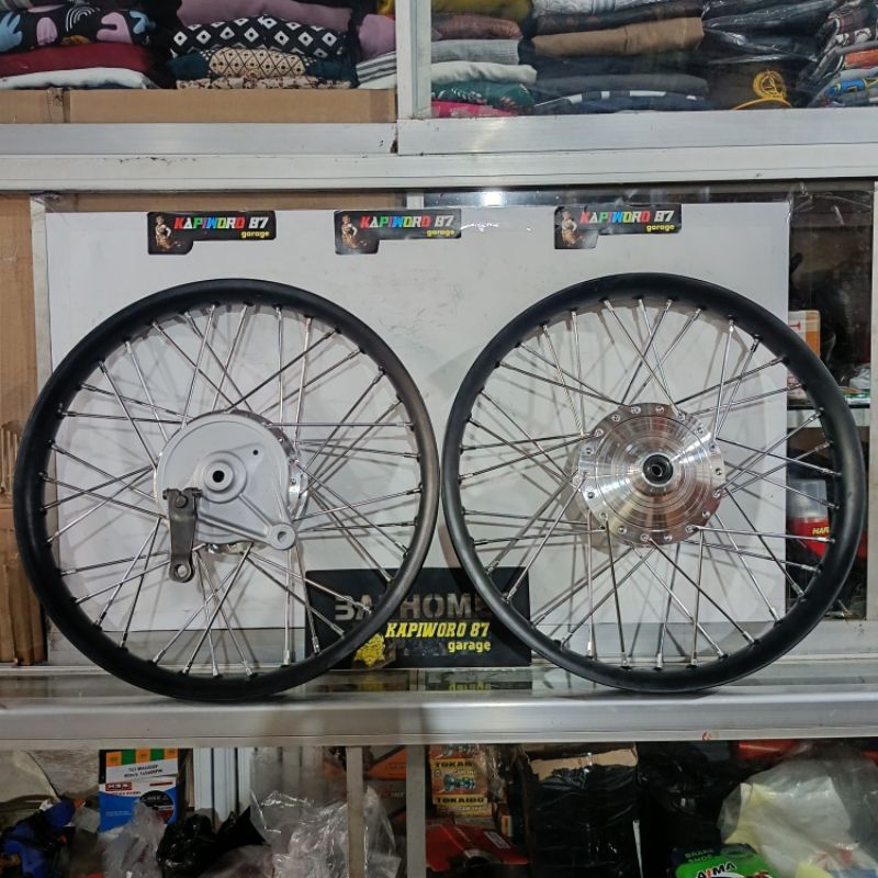 Jual Velg Pelek Set Depan Belakang PNP Honda Astrea Grand, Astrea Prima ...