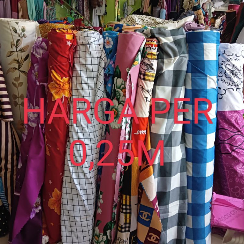 Jual kain sprei motif polymicro(PER 0,25M) | Shopee Indonesia