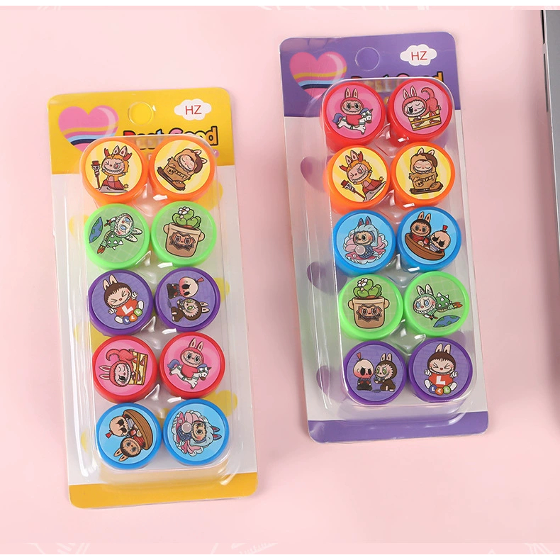 Jual MIMI ACC GROSIR 10 PCS STEMPEL MOTIF LABUBU | STAMP LABUBU ...