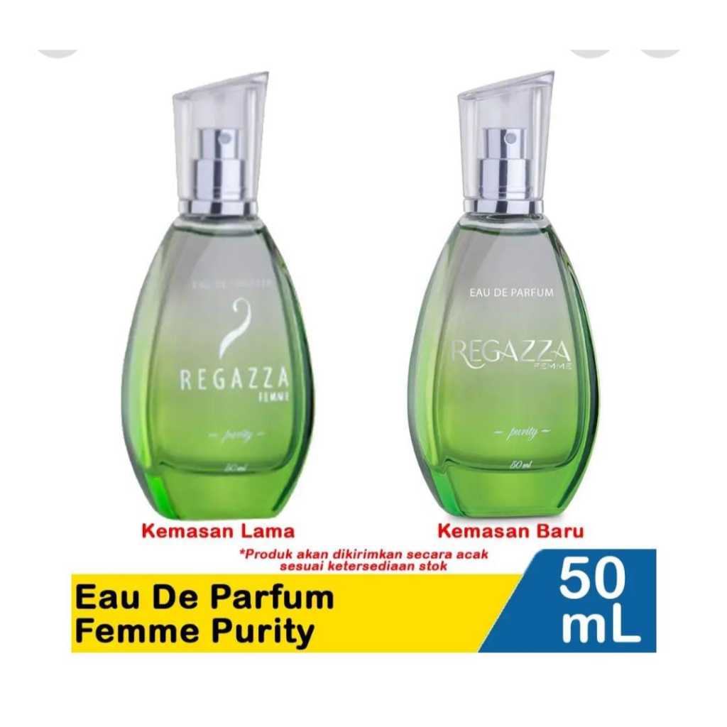 Jual REGAZZA Femme Eau De Toilette purity 50 ml | Shopee Indonesia