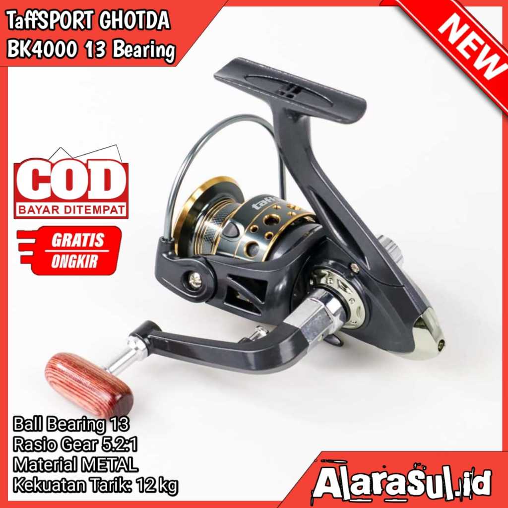 Jual Reel Pancing Rill Pancing Gold Sharking BK4000 Reel Pancing ...