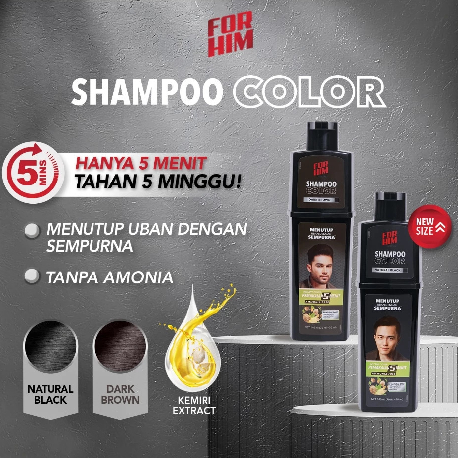 Jual LIVI - Miranda For Him Color Shampoo 140ml (BOTOL) | Shopee Indonesia