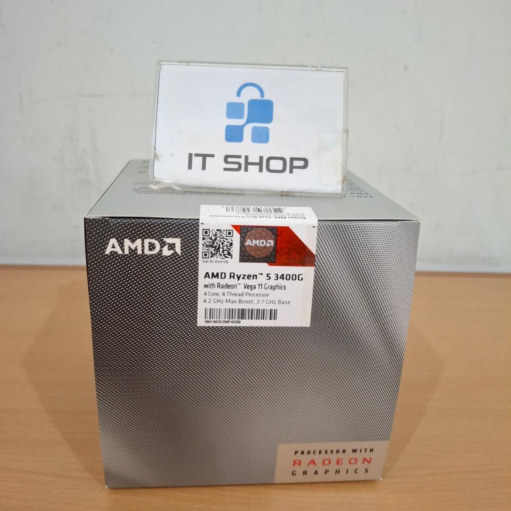 Jual Processor AMD AM4 Ryzen 5 3400G Box Wraith Cooler | Shopee Indonesia