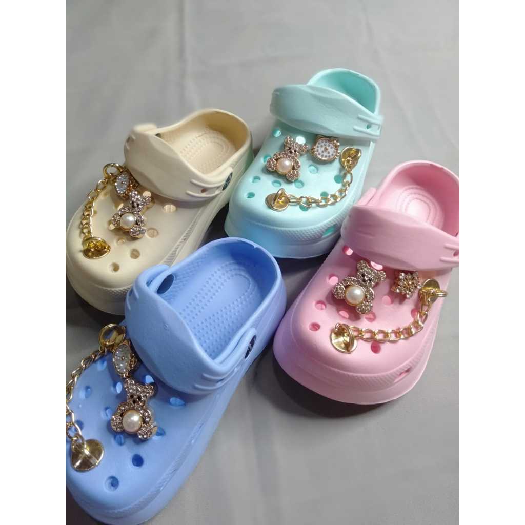 Jual Sandal Baim Wanita Kasual Sendal kodok Anti Selip Sandal Classic ...