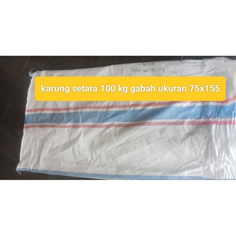 Jual karung jumbo karung gabah ukuran besar isi 10 karung | Shopee ...
