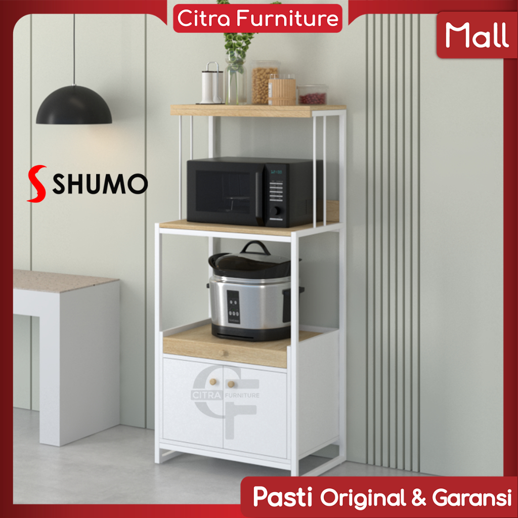Jual Citra Furniture SHUMO Lemari Piring Rak Dapur Minimalis Zircon ...