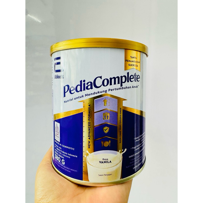 Jual PEDIACOMPLETE VANILA 380g | Shopee Indonesia