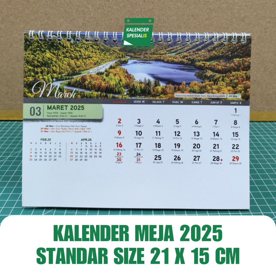Jual PROMO KALENDER MEJA 2026 PEMANDANGAN ALAM LANDSCAPE - BEST SELLER ...