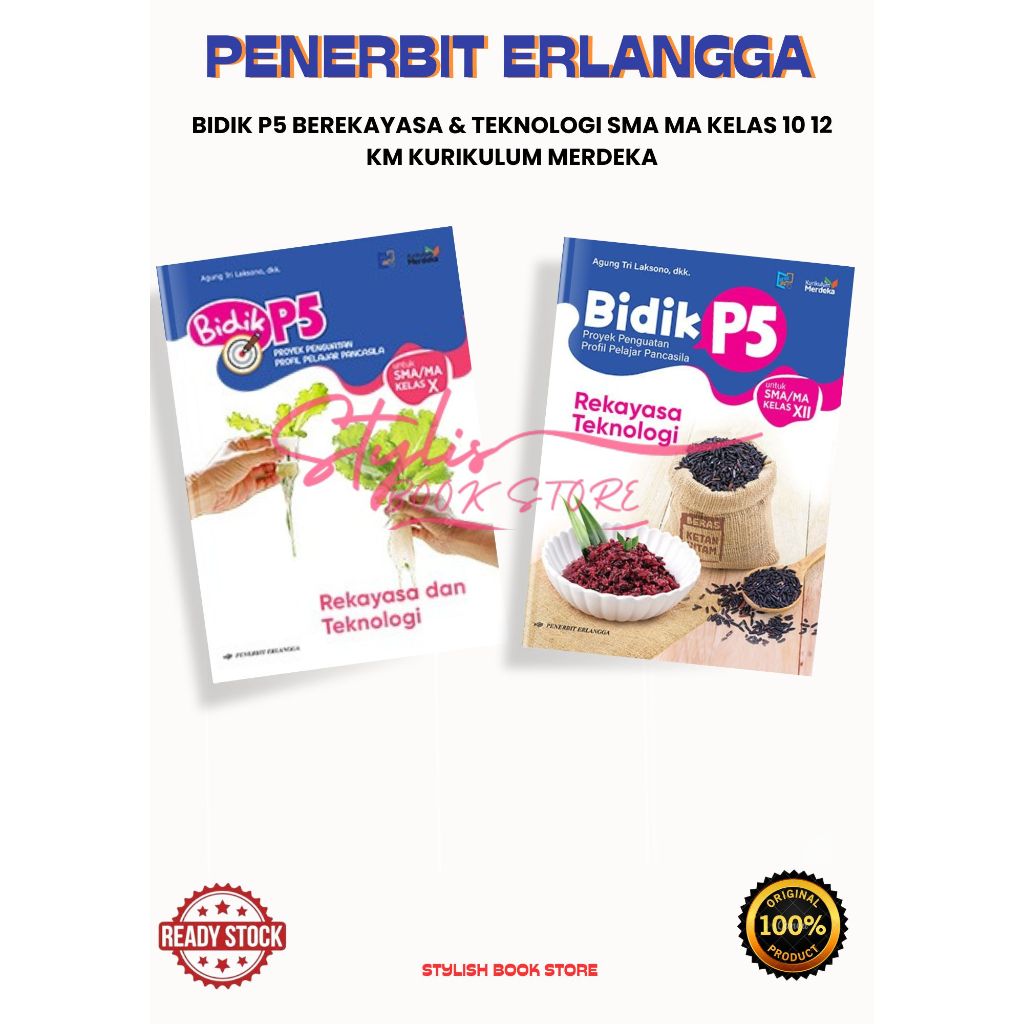 Jual BUKU PAKET KELAS 1 3 BIDIK P5 BEREKAYASA DAN TEKNOLOGI SMA MA ...