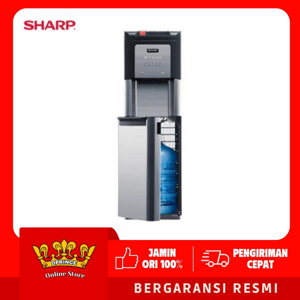 Jual SHARP Dispenser Galon Bawah-SWD-73EHL-BK | Shopee Indonesia