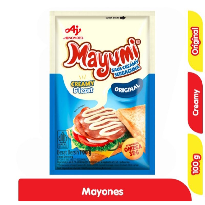 Jual MAYUMI Saus Mayones Original 100gr / MAYUMI Saus Mayones Pedas ...