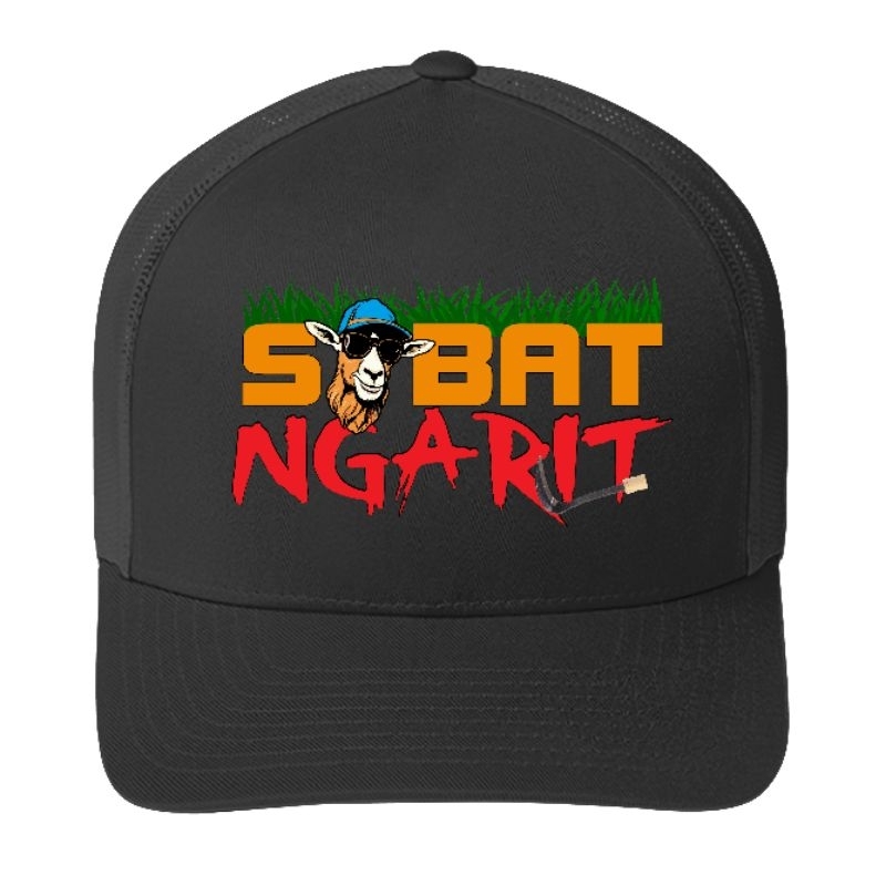 Jual TOPI VIRAL SOBAT NGARIT MOTIF KAMBING DAN ARIT | Shopee Indonesia