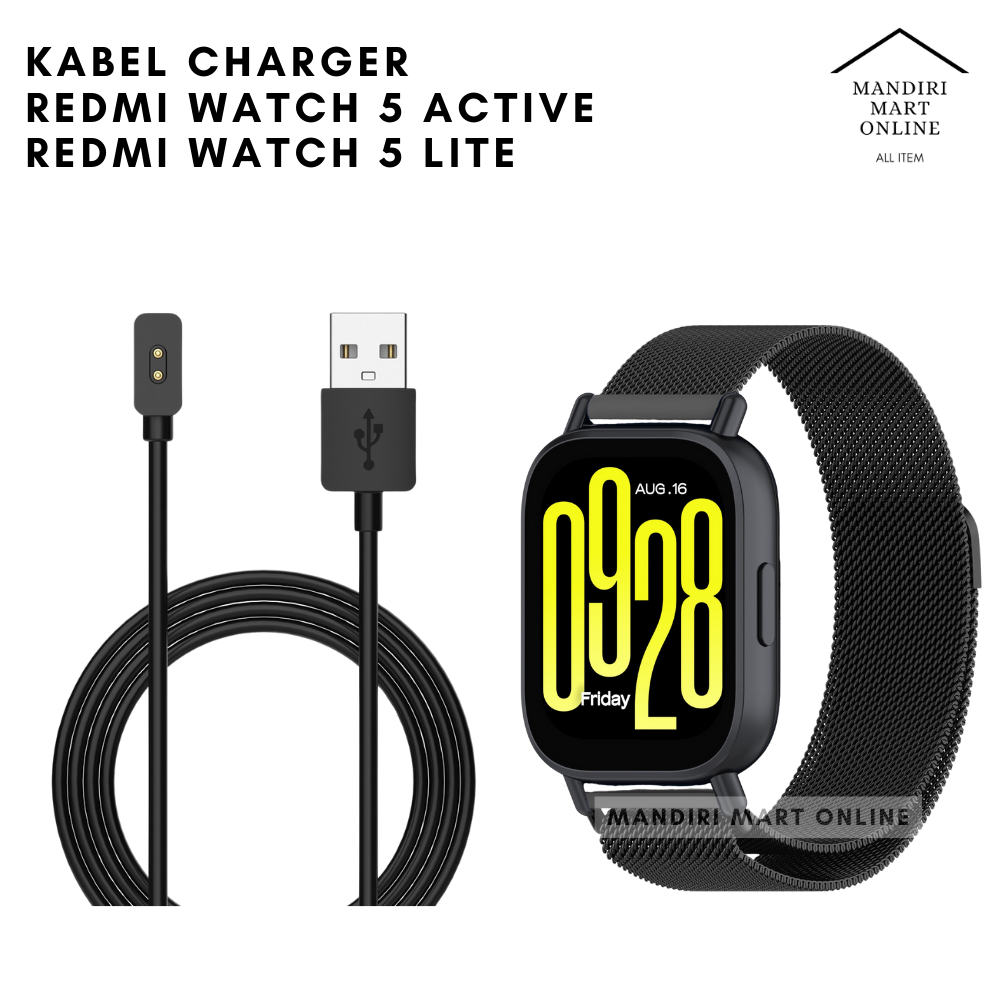 Jual Kabel Charger Redmi Watch 5 Active / Redmi Watch 5 Lite / Kabel ...