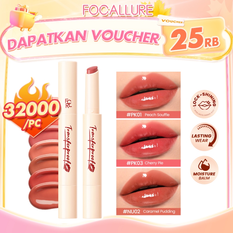 Jual FOCALLURE #TransferproofHero Lock-shining Glossy Balm No Stick Cup ...