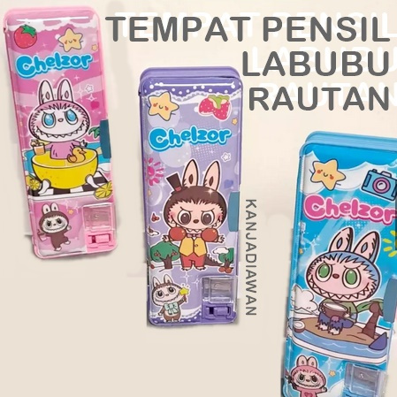 Jual Tempat pensil Anak Labubu Pencil Case The Monster Tempat Pensil ...