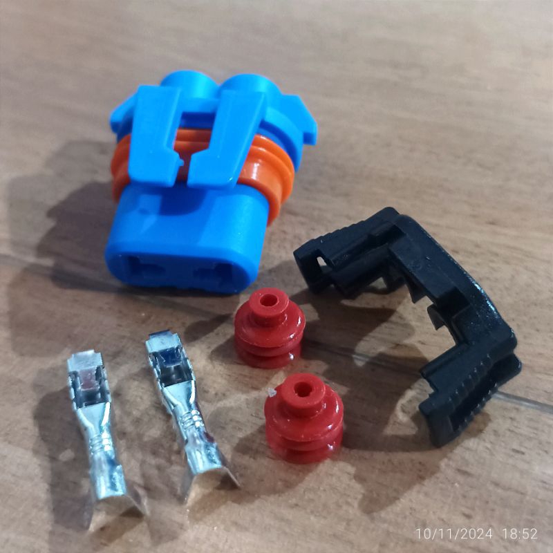 Jual Socket Soket FEMALE HB3 9004 + Skun + Seal | Shopee Indonesia