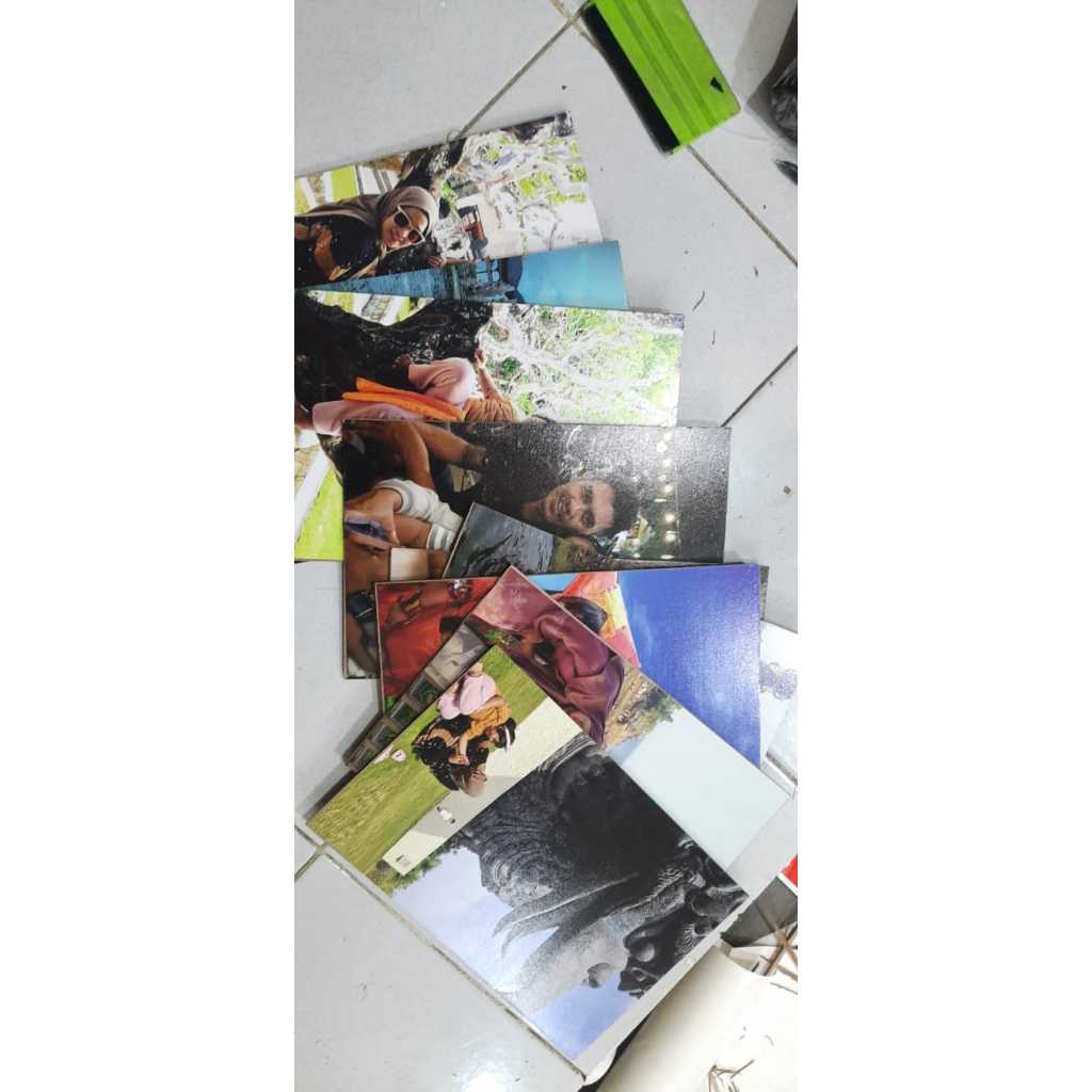 Jual CETAK FOTO CUSTOM / STICKER FOTO ANTI AIR BINGKAI KAYU MDF / CETAK ...