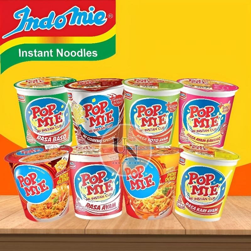Jual Indomie Pop Mie Jumbo Goreng Dan Kuah Berbagai Varian Rasa ...