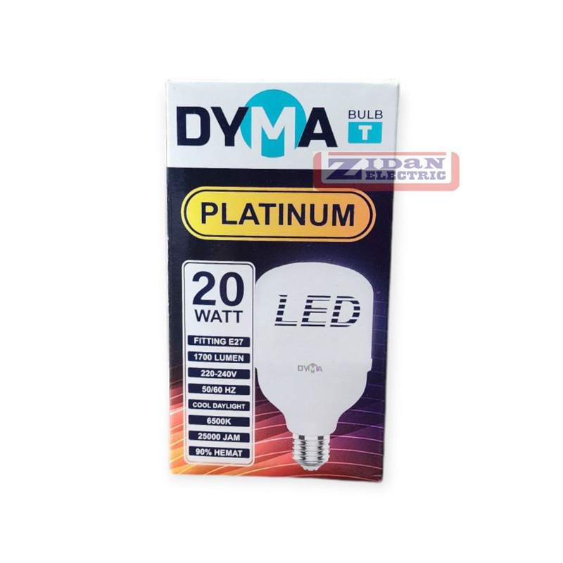 Jual DYMA Platinum Lampu Led Tabung 20w / Lampu Led T Bulb Capsule ...