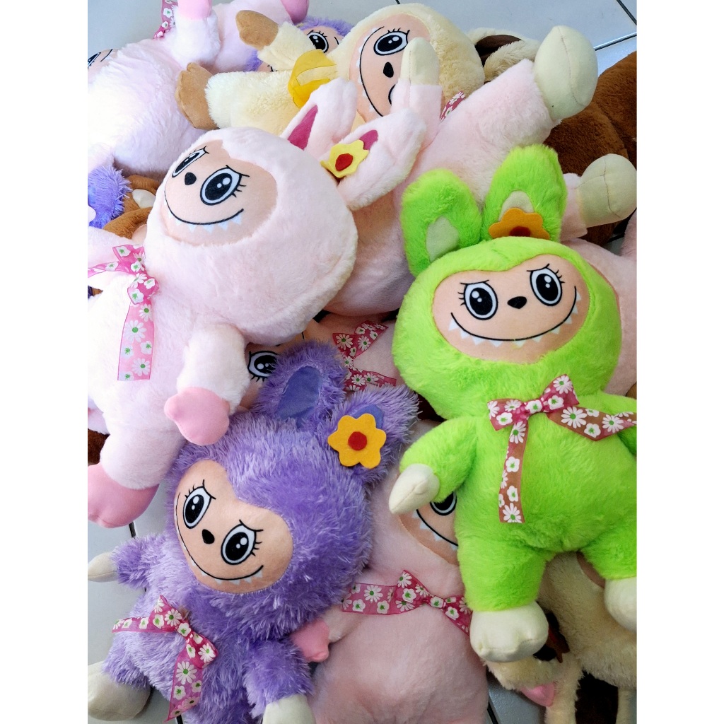 Jual Boneka Labubu viral ukuran 40 cm lucu dan imut | Shopee Indonesia