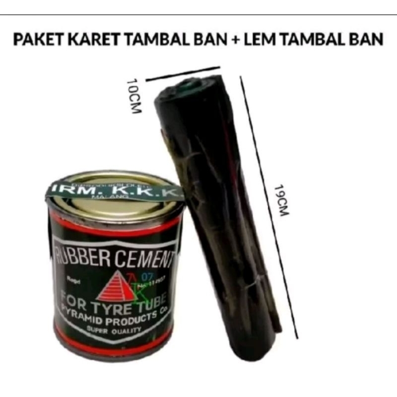 Jual Lem Dan Karet Tambal Ban Motor mobil | Shopee Indonesia