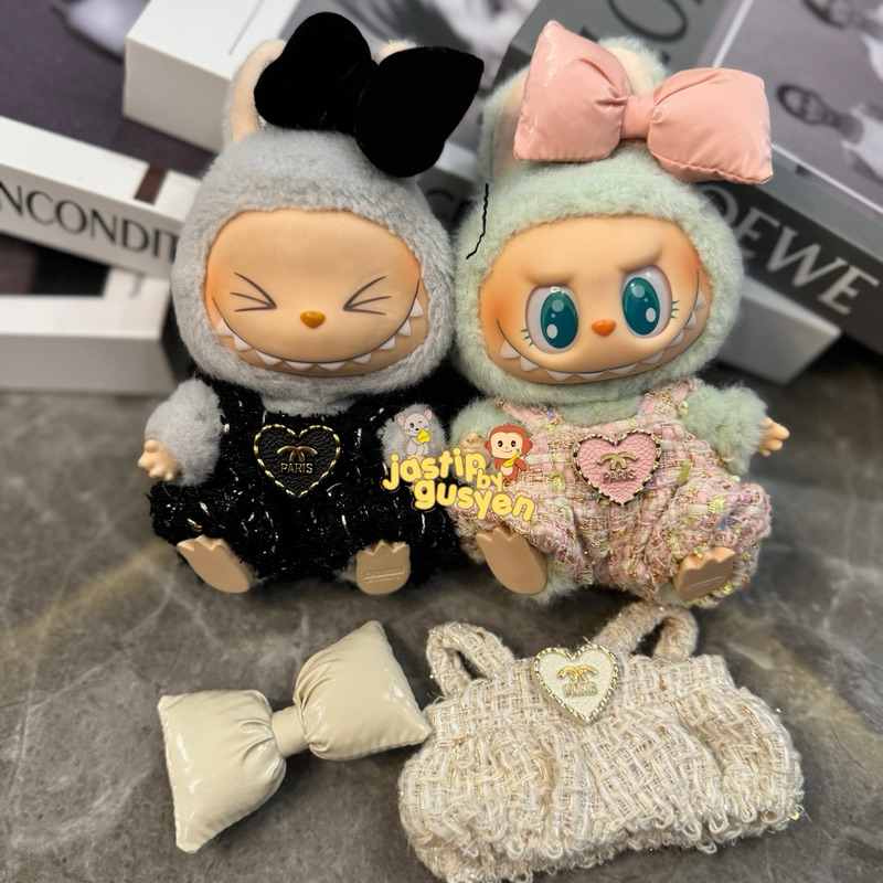 Jual CHANEL RIBBON SET BAJU LABUBU | LABUBU OUTFIT ( READY STOCK ...