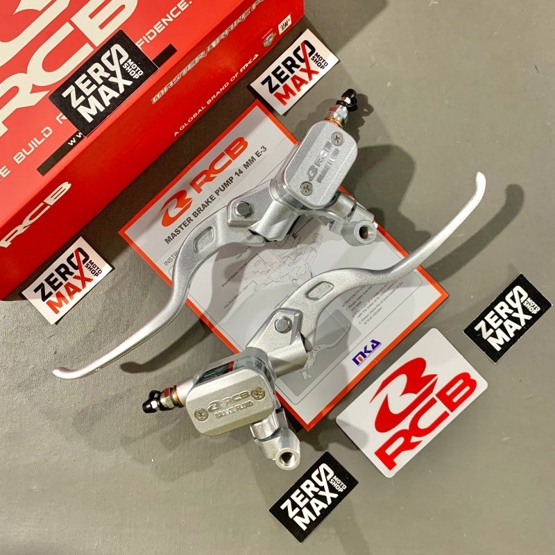 Jual Master Rem RCB Racing Boy E3 E-3 Kotak 14mm Silver ADV 150 PCX 150 ...